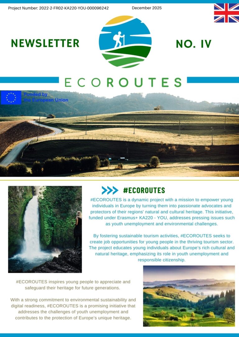 Novičnik projekta ECOROUTES – Razvojna agencija Sotla